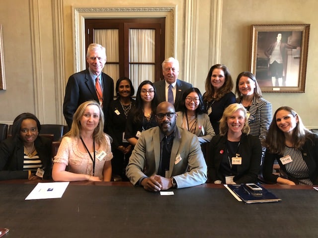 Jennifer Minear Lobbied for Immigration Reform in Washington, D.C.