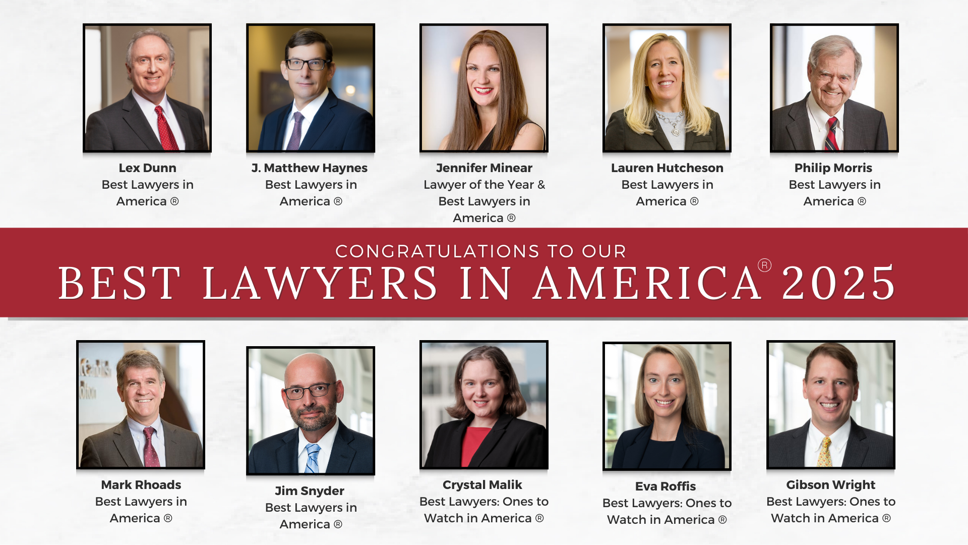Best Lawyers in America ® 2025 Recognizes 11 McCandlish Holton Attorneys