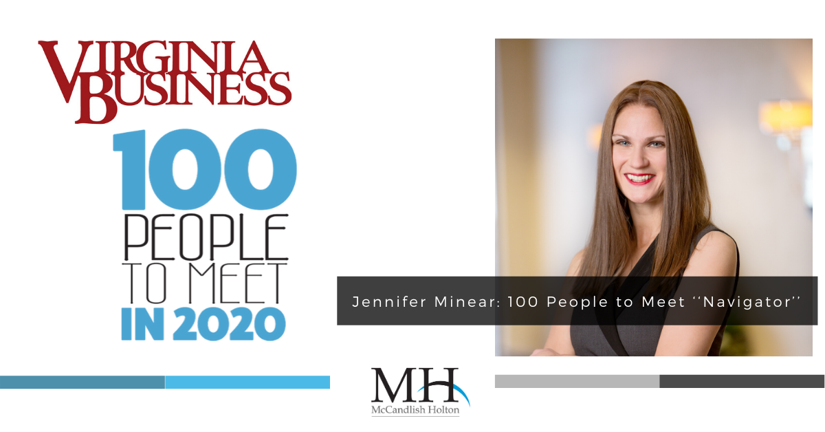 Jennifer Minear Named 100 People to Meet in 2020